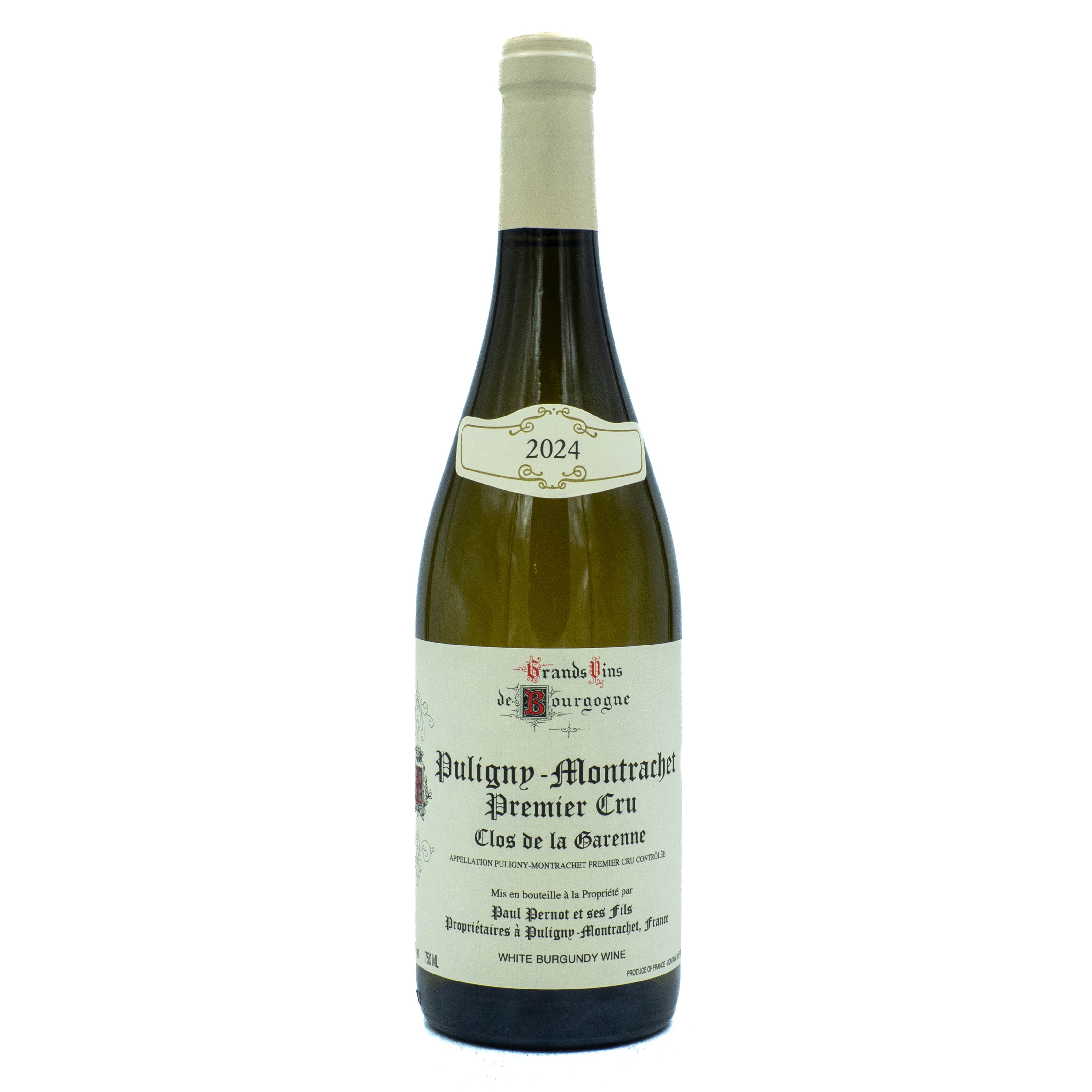 Paul Pernot Puligny-Montrachet 1er Cru Clos de la Garenne 2024 – Denver ...