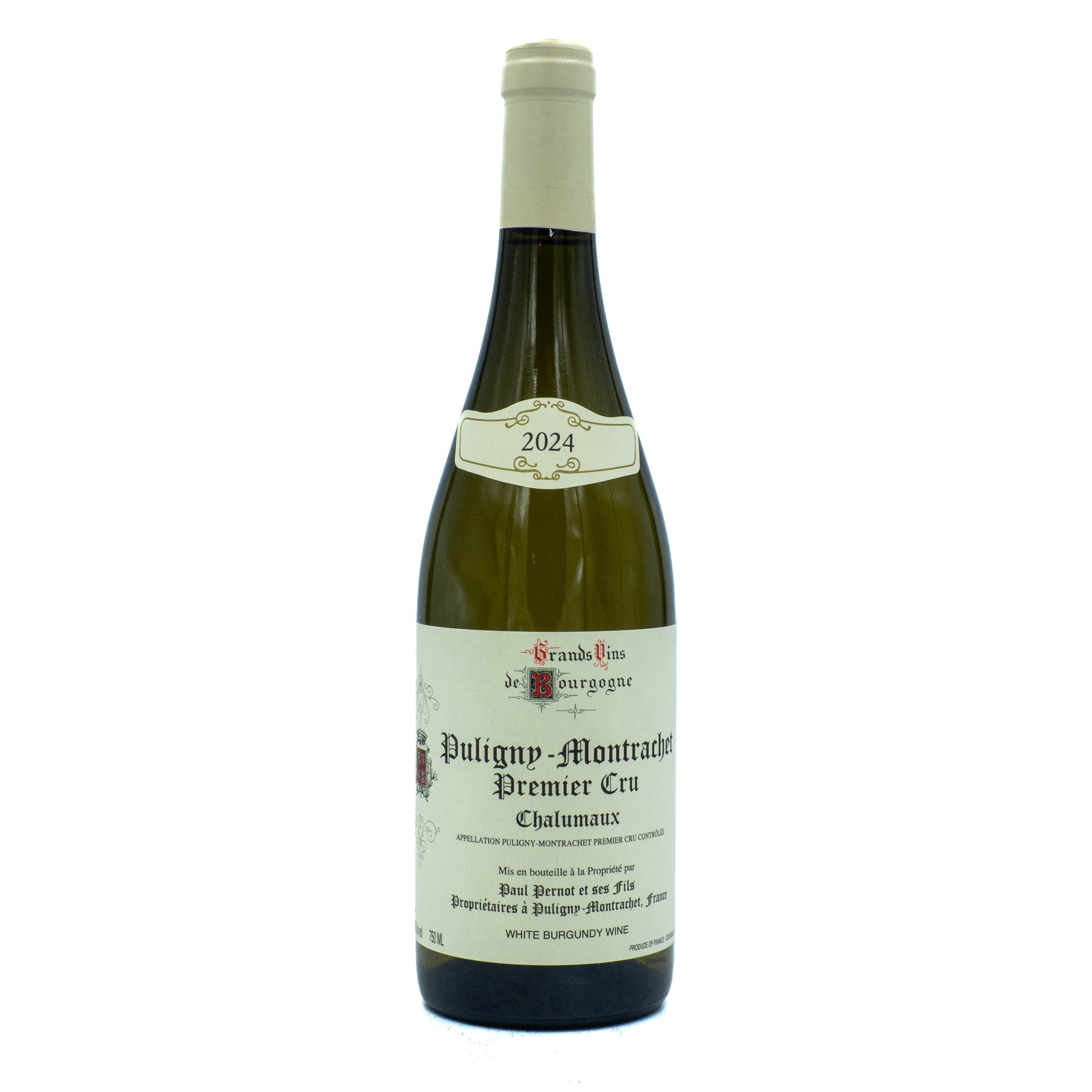 Paul Pernot Puligny-Montrachet 1er Cru Chalumeaux 2024 – Denver Wine ...