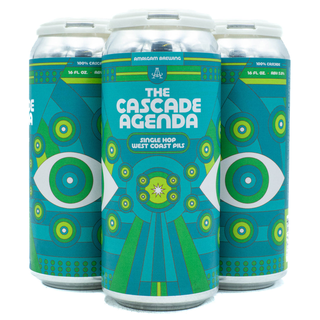 Amalgam "Cascade Agenda" Single-Hop WC Pils 4pk – Denver Wine Merchant